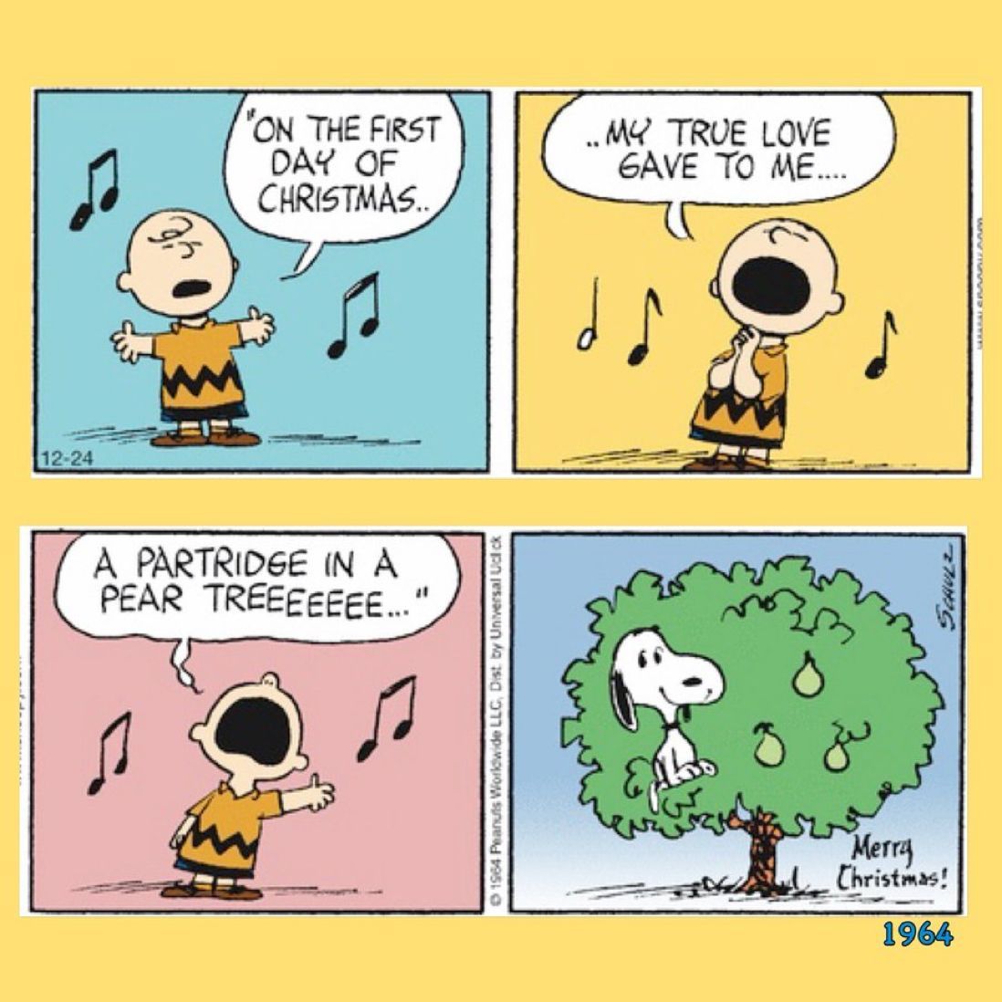 Peanuts Christmas Comic