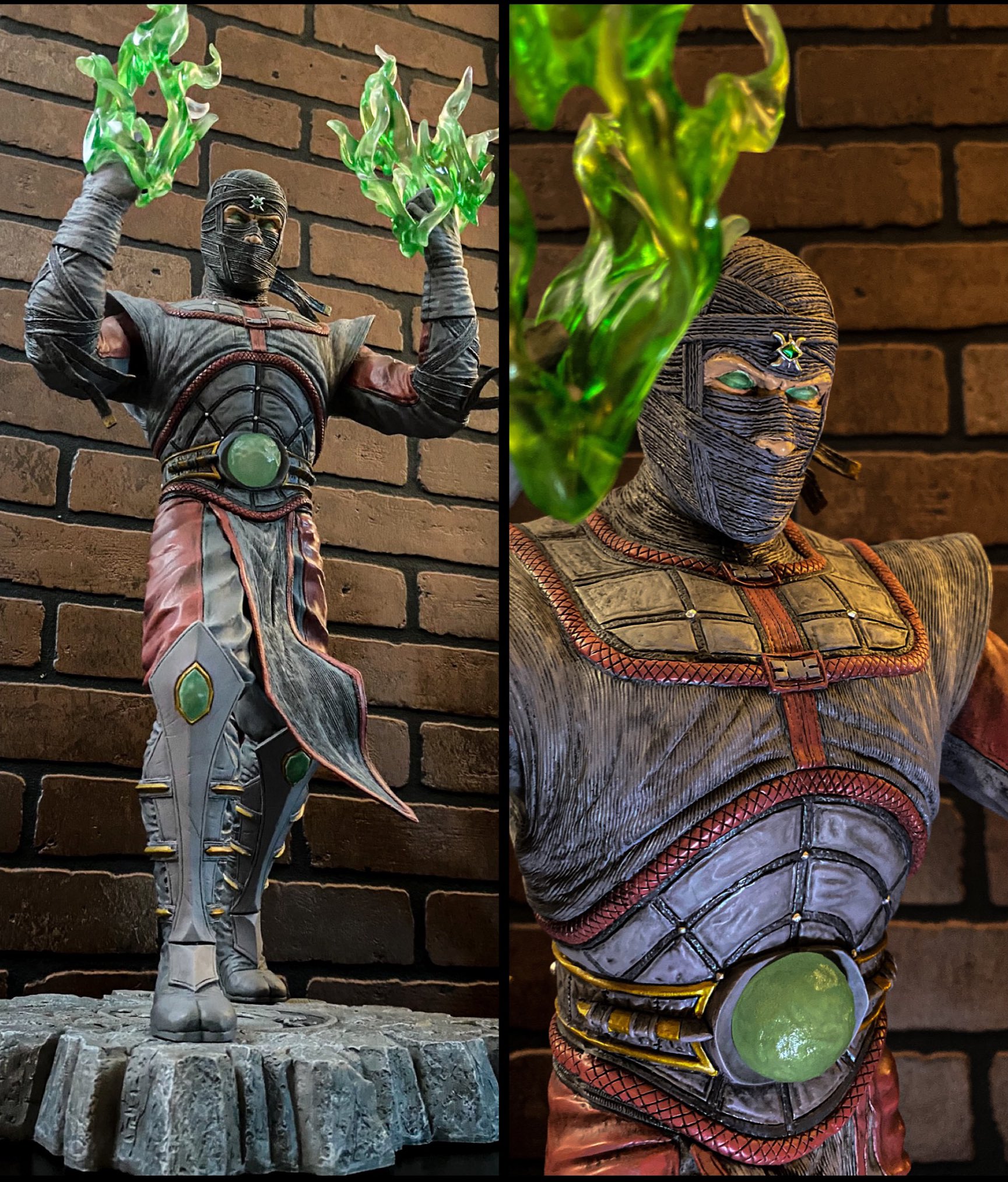 Mortal Kombat Ermac Statue