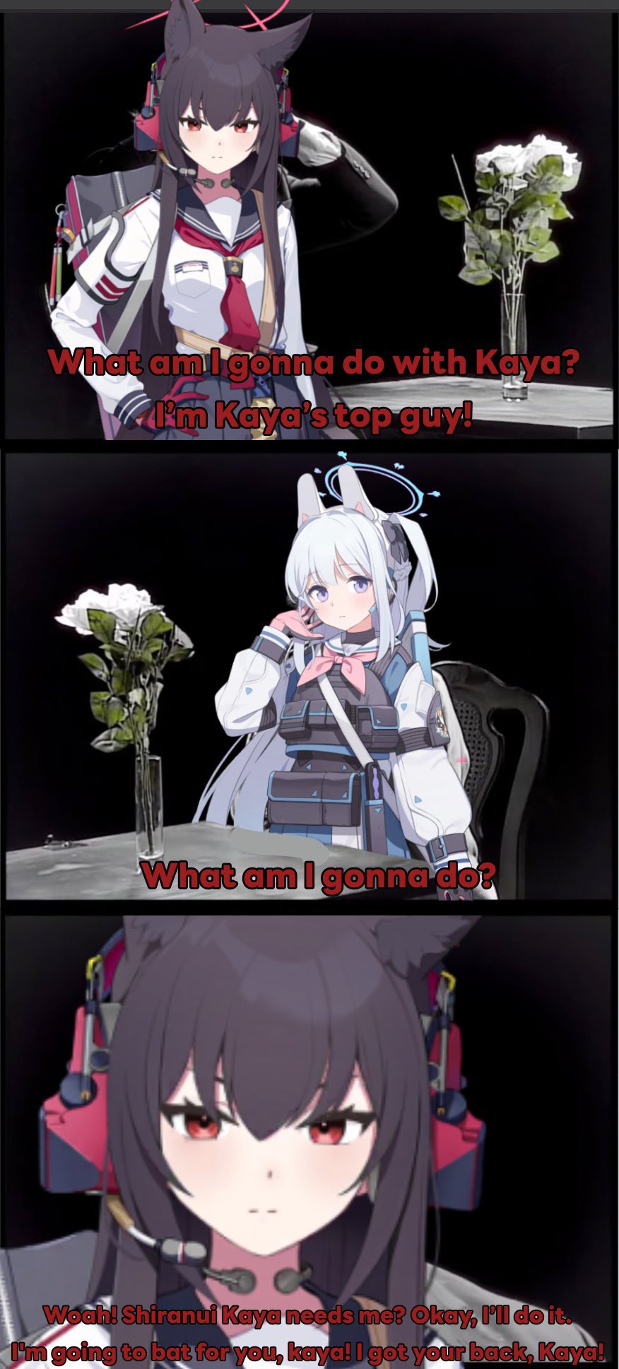 Kaya Memes Bad Blue Archive Memes On X: "Sensei And Rin Are Enjoying