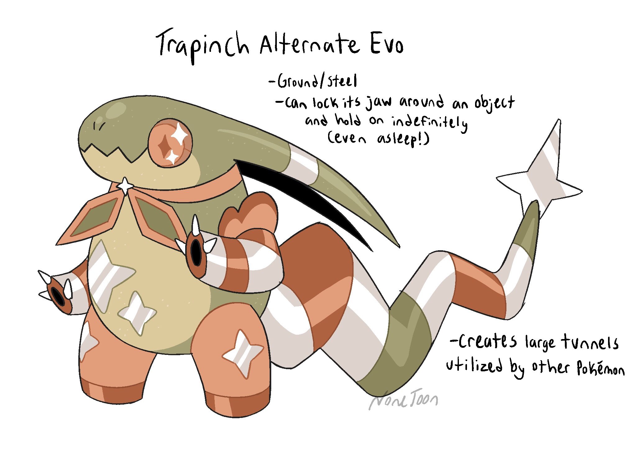 Pokemon Trapinch Evolution