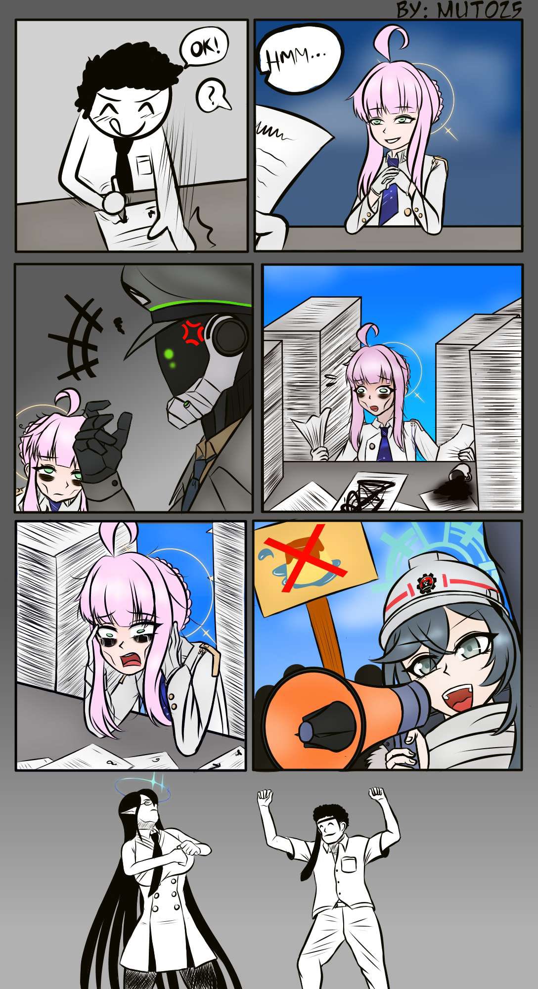 Kaya Memes Bad Blue Archive Memes On X: "Sensei And Rin Are Enjoying