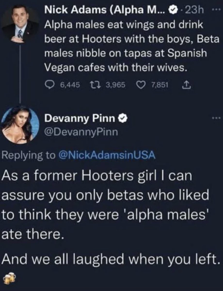 The mocking of "Alpha Male" Nick Adams never gets old... - Democratic ...