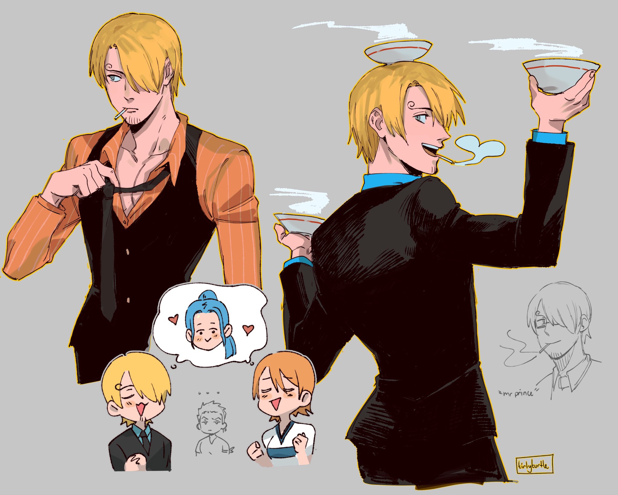 Fond D'écran De Sanji Timeskip