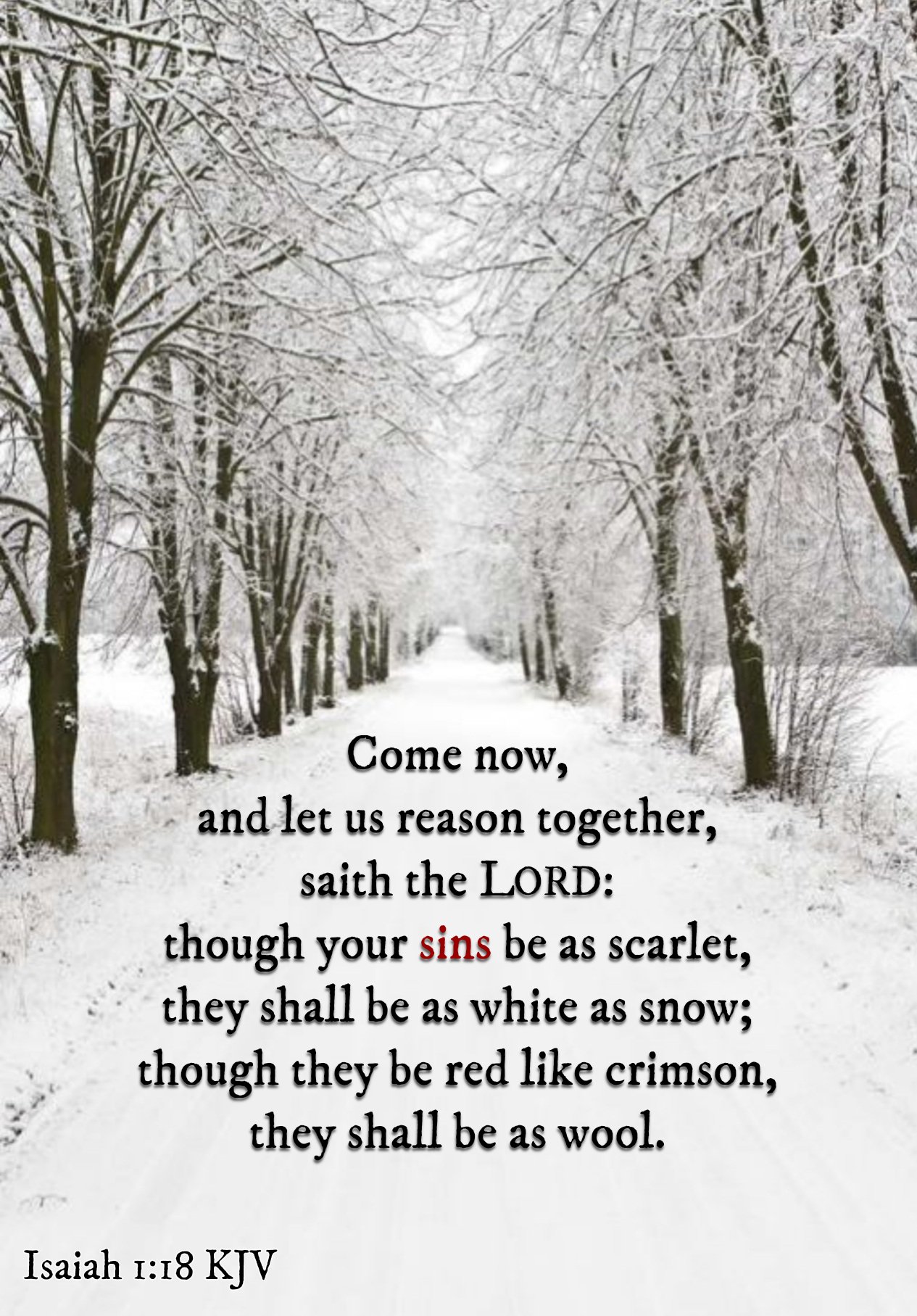 Isaiah 1 18 Let