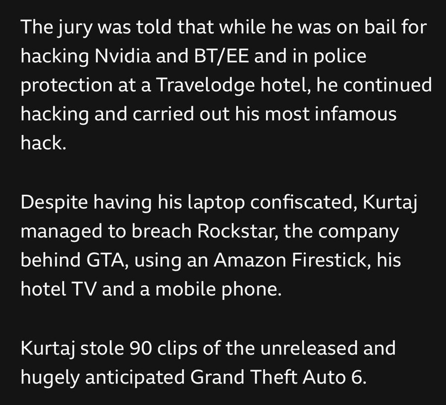 News - GTA 6 Hacker Sentenced Indefinitely to a Hospital Rehab Program ... News - GTA 6 Hacker Sentenced Indefinitely to a Hospital Rehab Program ...