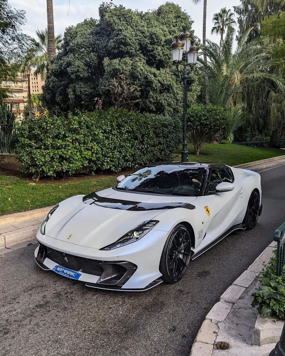 In pictures: Charles Leclerc's new and customized Ferrari 812 Competizione In pictures: Charles Leclerc's new and customized Ferrari 812 Competizione