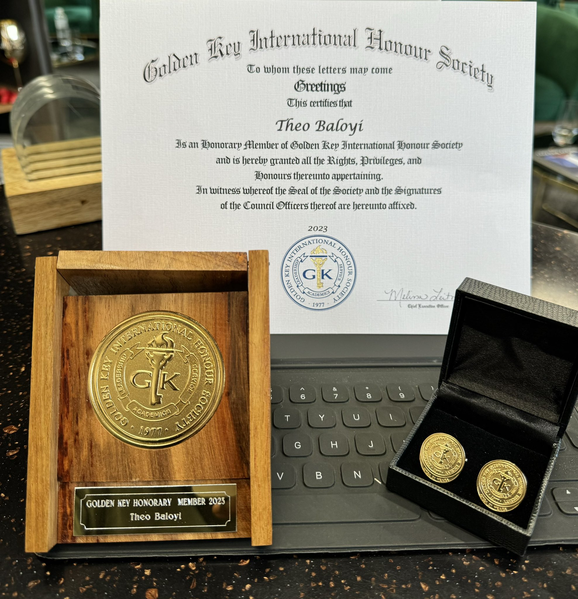 Golden Key International Honour Society Golden Key Induction And