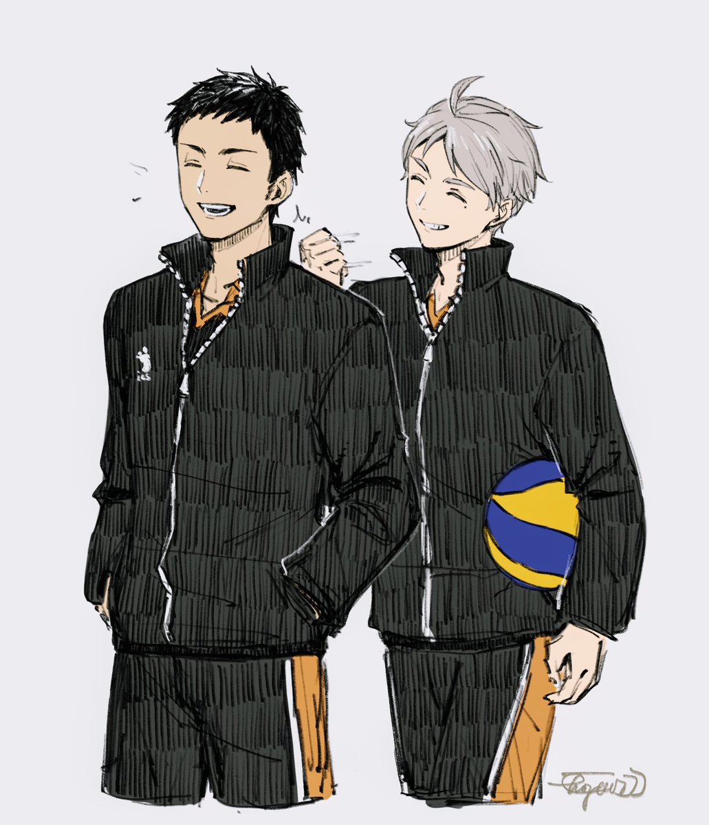 「Karasuno's big crows」|Hazel Oh Two One Sevenのイラスト