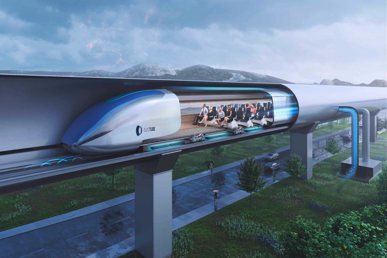 Elon Musk High Speed Train