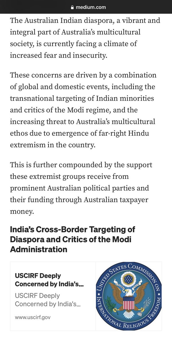 Escalating Fears of Safety and Security within the Australian Indian ...