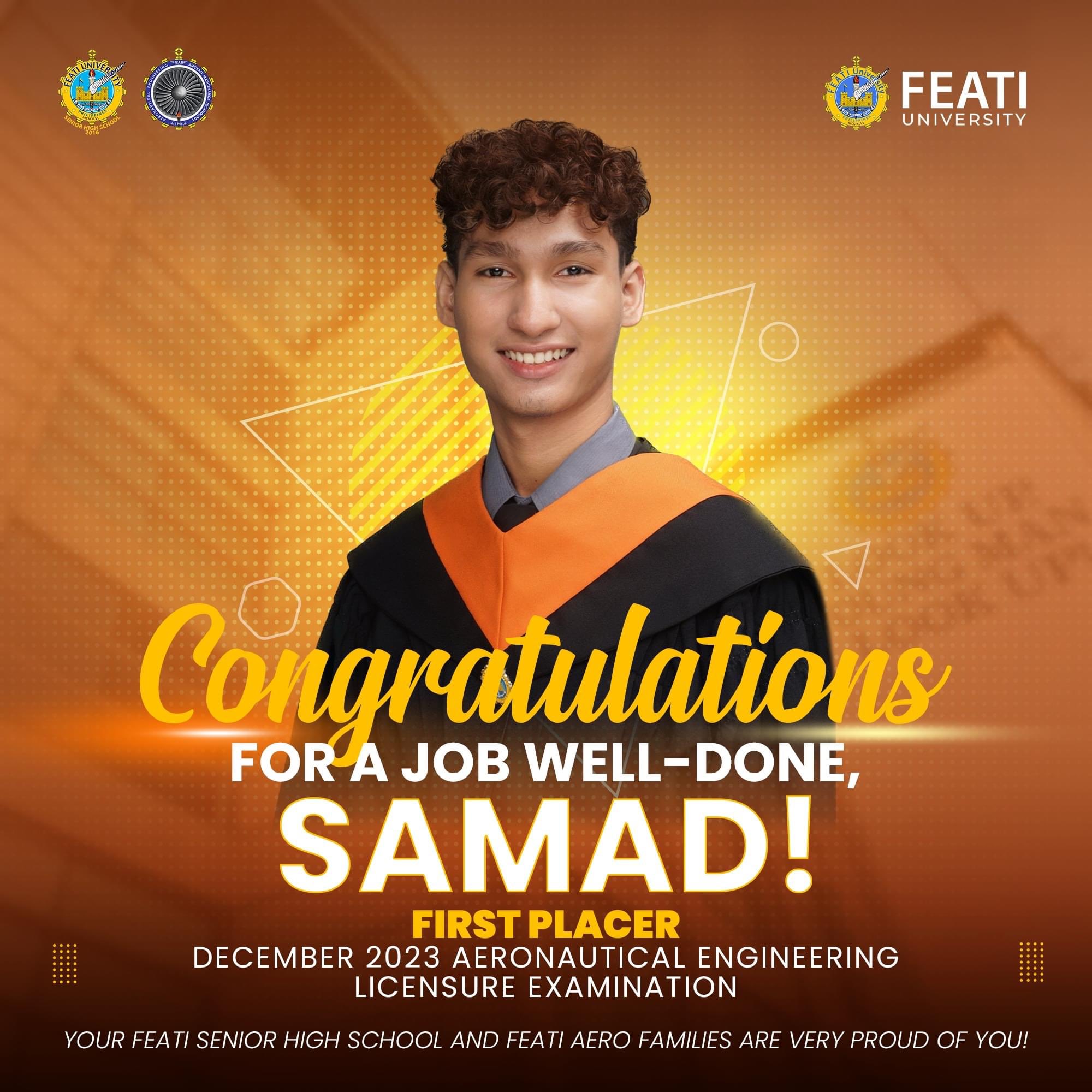 Feati University Logo FEATI Aviation Awards 2025... FEATI University