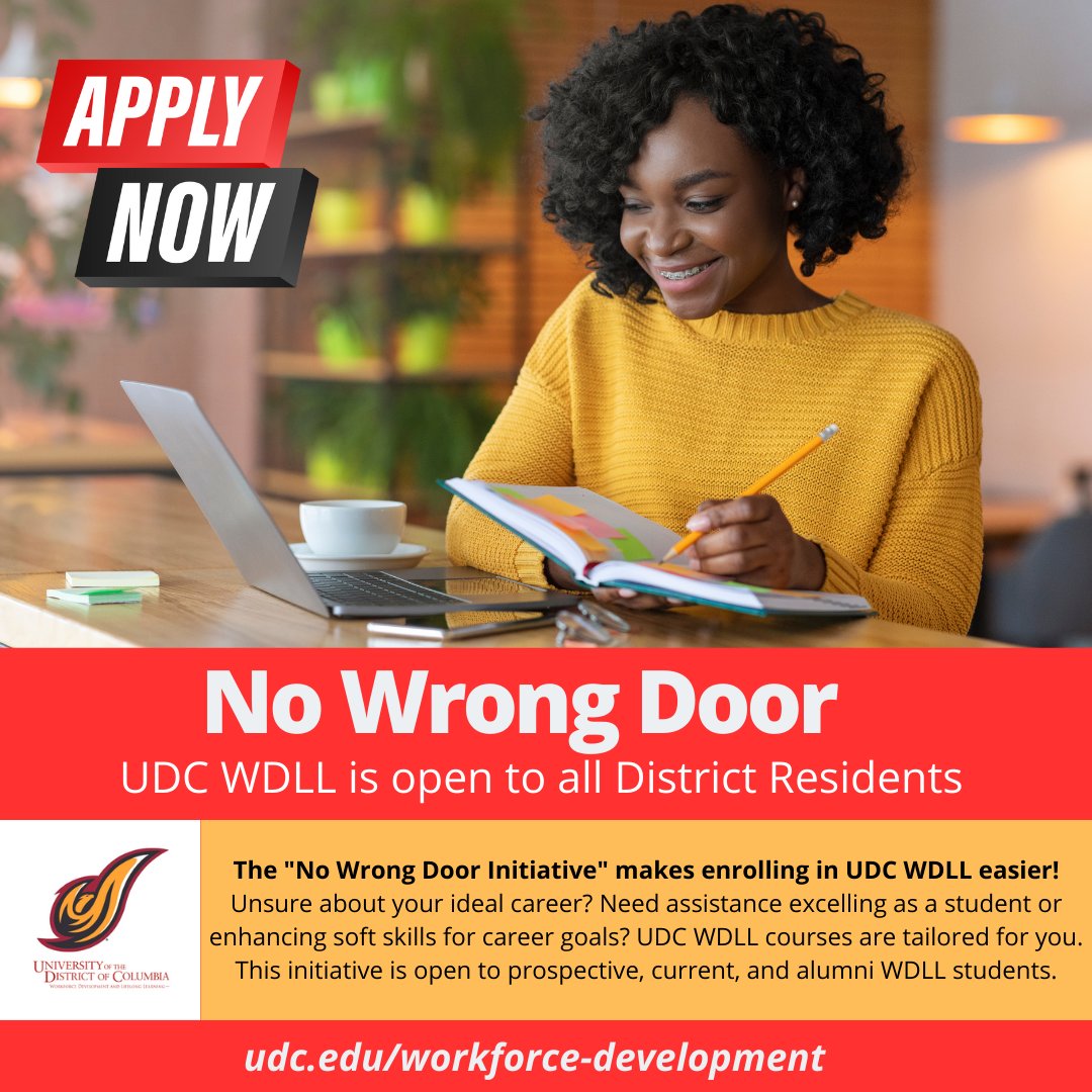 Workforce Development and Lifelong Learning @ UDC (@UDCWDLL) / Posts / X