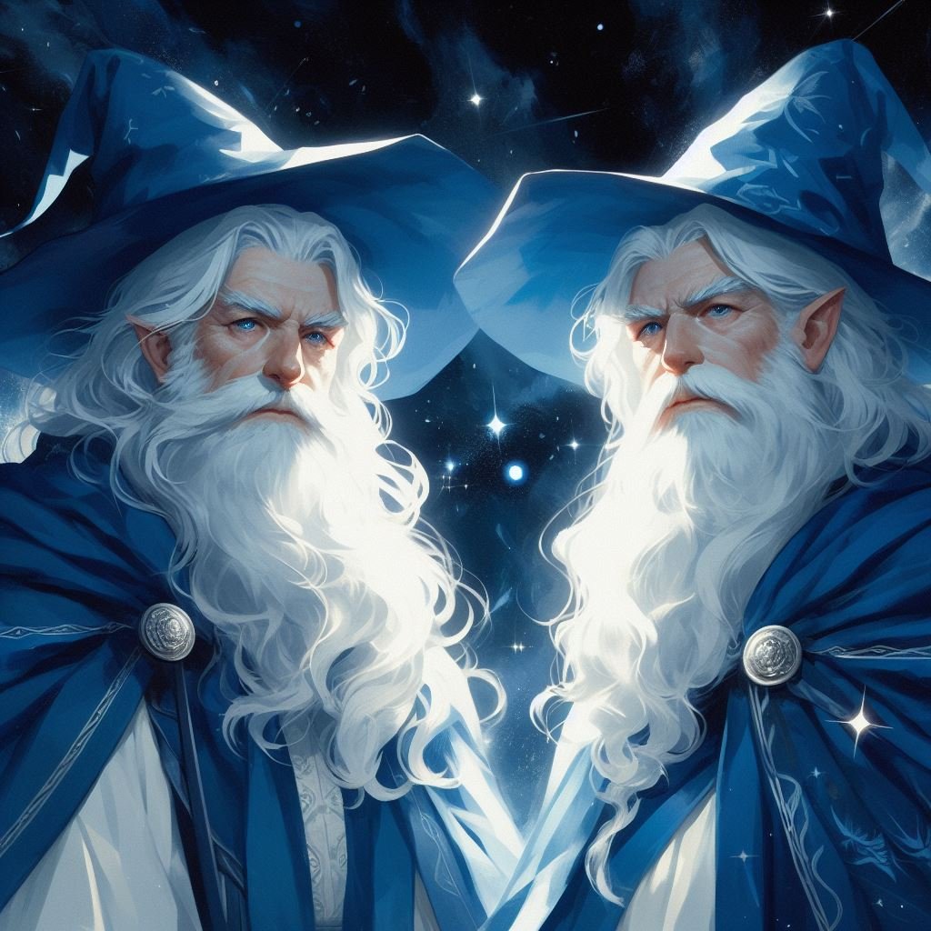 「Blue Wizards.」|The Lord of the Ringsのイラスト