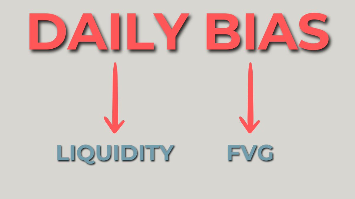 🗒️ • ICT Daily Bias A thread🧵 - Thread from Mulham Trading @MulhamTrading - Rattibha