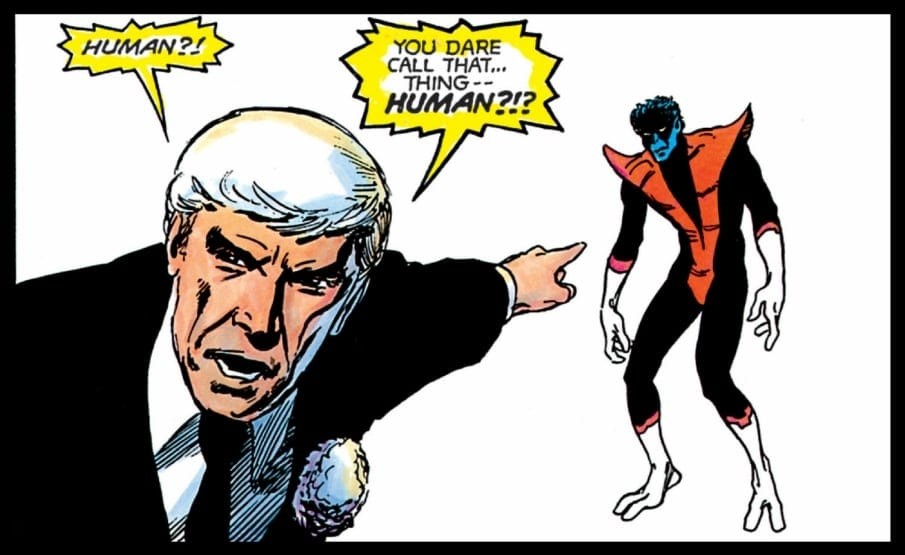 「My catch-up of X-Men has brought me to this page, which is j」Steve ...