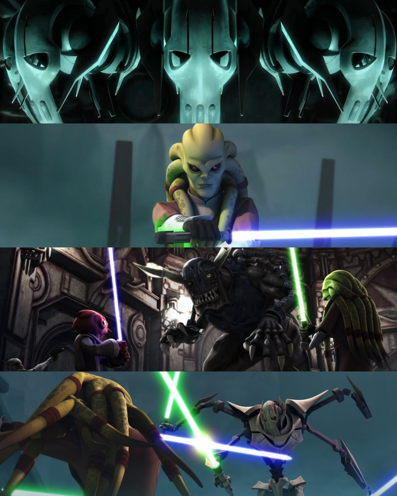 The Clone Wars Lair Of Grievous Star Wars: General Grievous Kept The