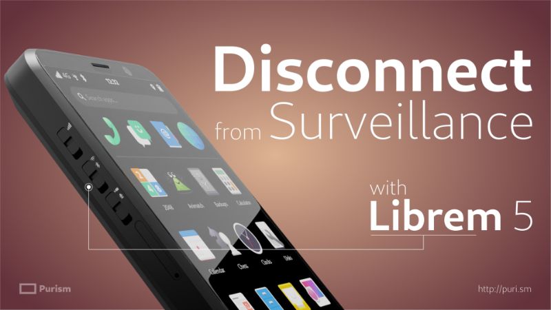 Pureos Phone Librem One Campaign Will De Google Your Life For $7.99/m