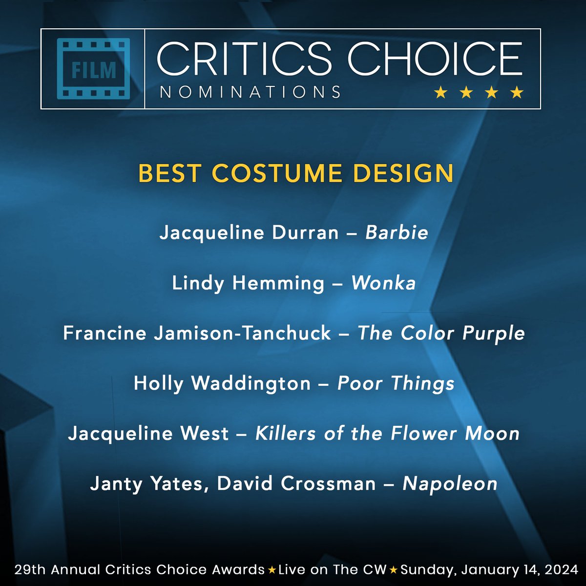 Best Costume Design 2024 - Arlen Cacilie Best Costume Design 2024 - Arlen Cacilie