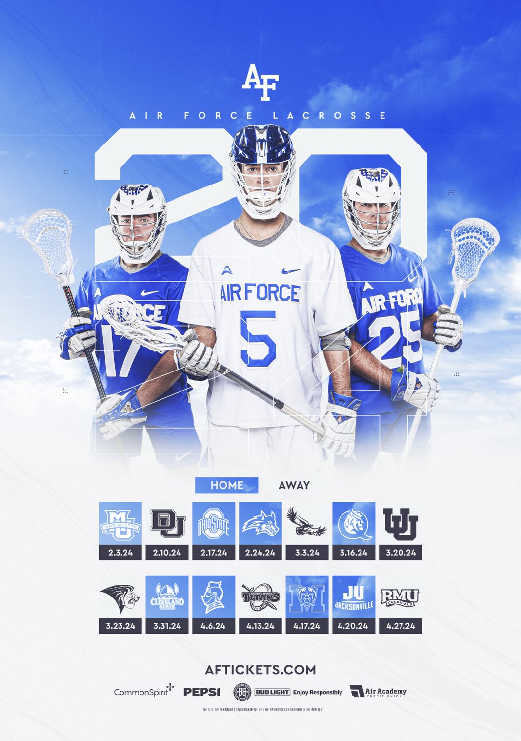 Air Force Lacrosse Logo