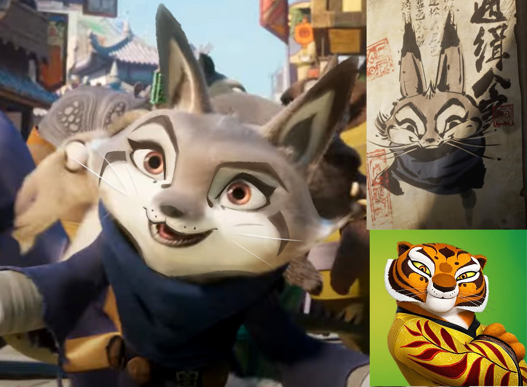 Kung Fu Panda Wu Sisters