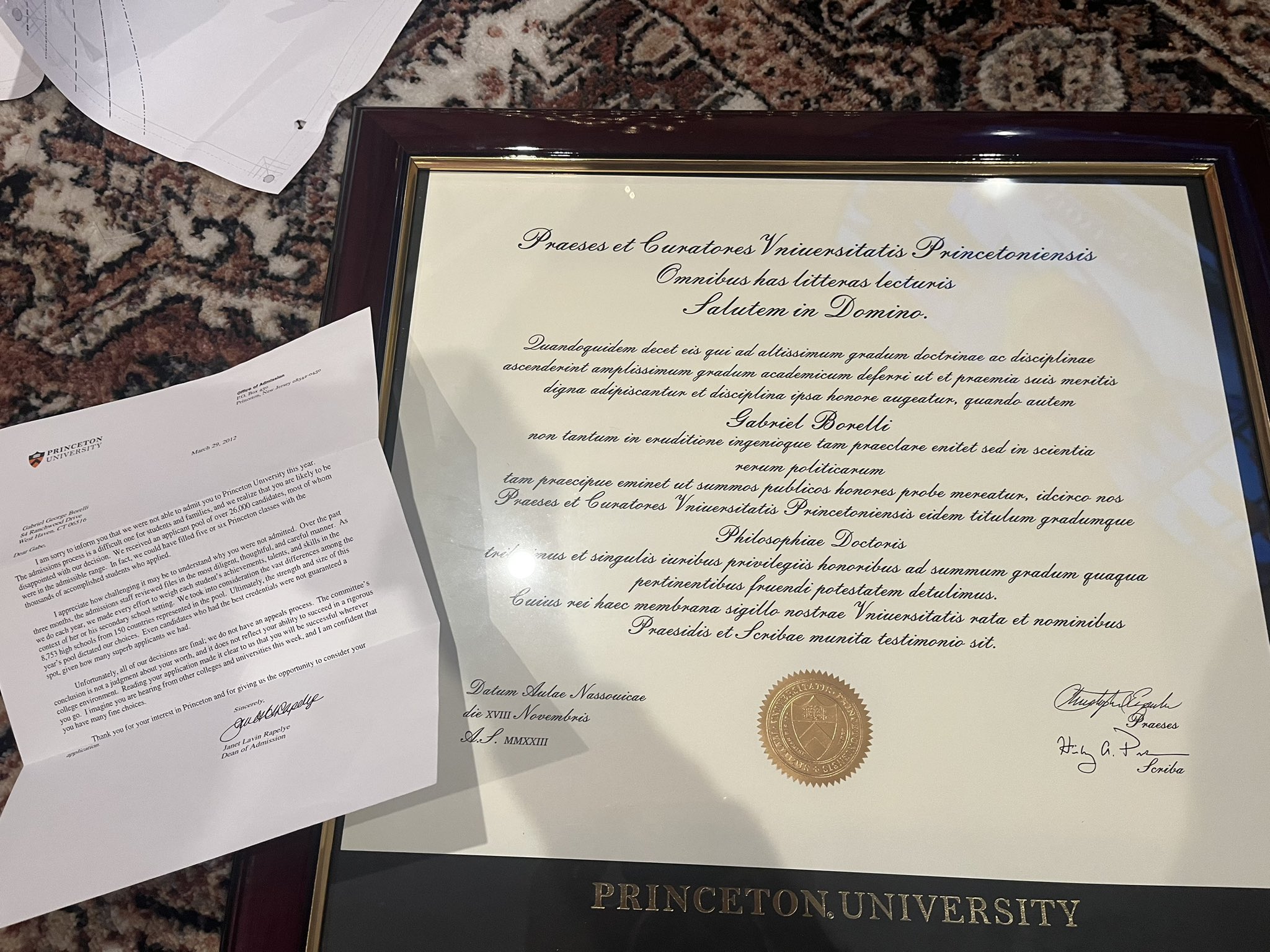 Princeton University Diploma It's No Wonder People Confuse Them With