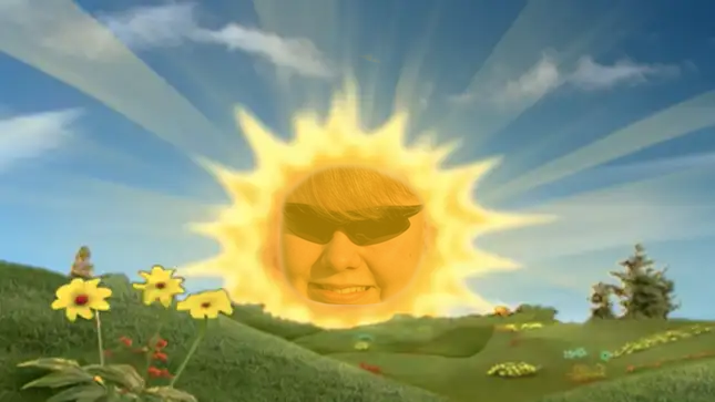 Teletubbies Sun Gif SUNRISE 🌞 #inktober52 #inktober52sunrise