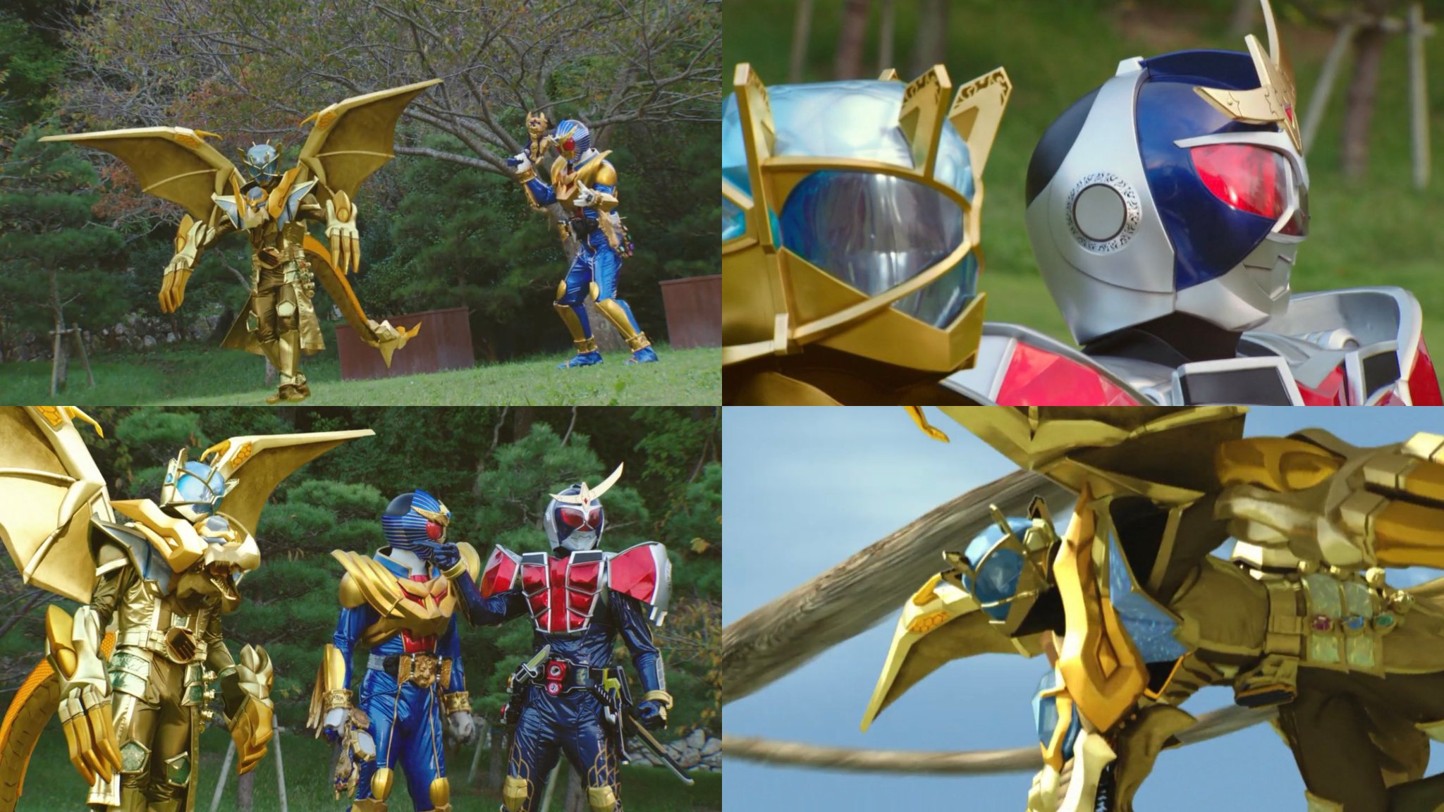 Kamen Rider Wizard Infinity Dragon Gold
