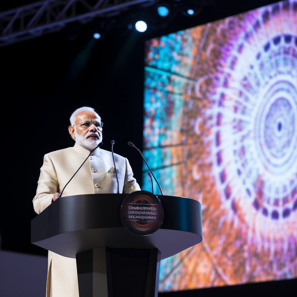 AI is picking up the pace!😮 Even this image of PM Modi is AI generated👇 ...