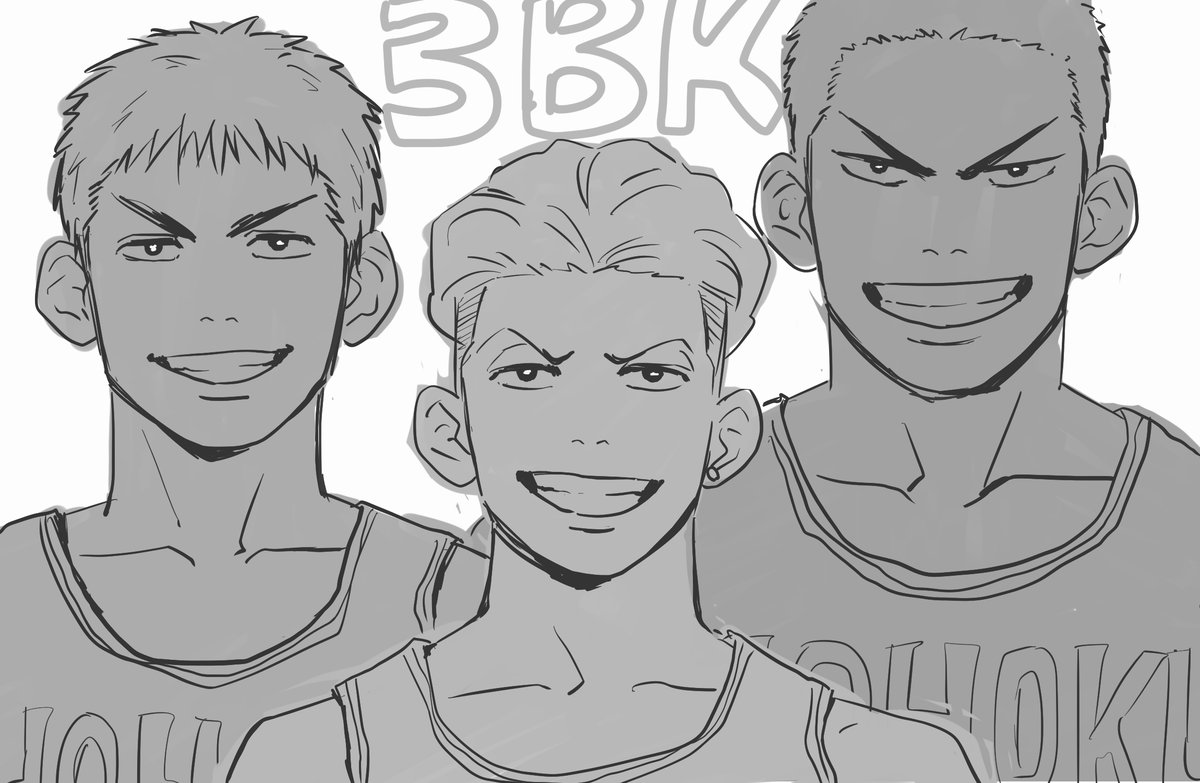 「3BKラクガキ 」めっつの漫画