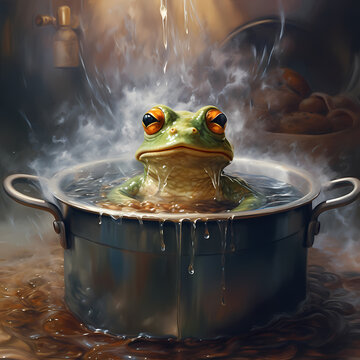 99% of people fall victim to the "Frog in the Boiling Water Syndrome ...