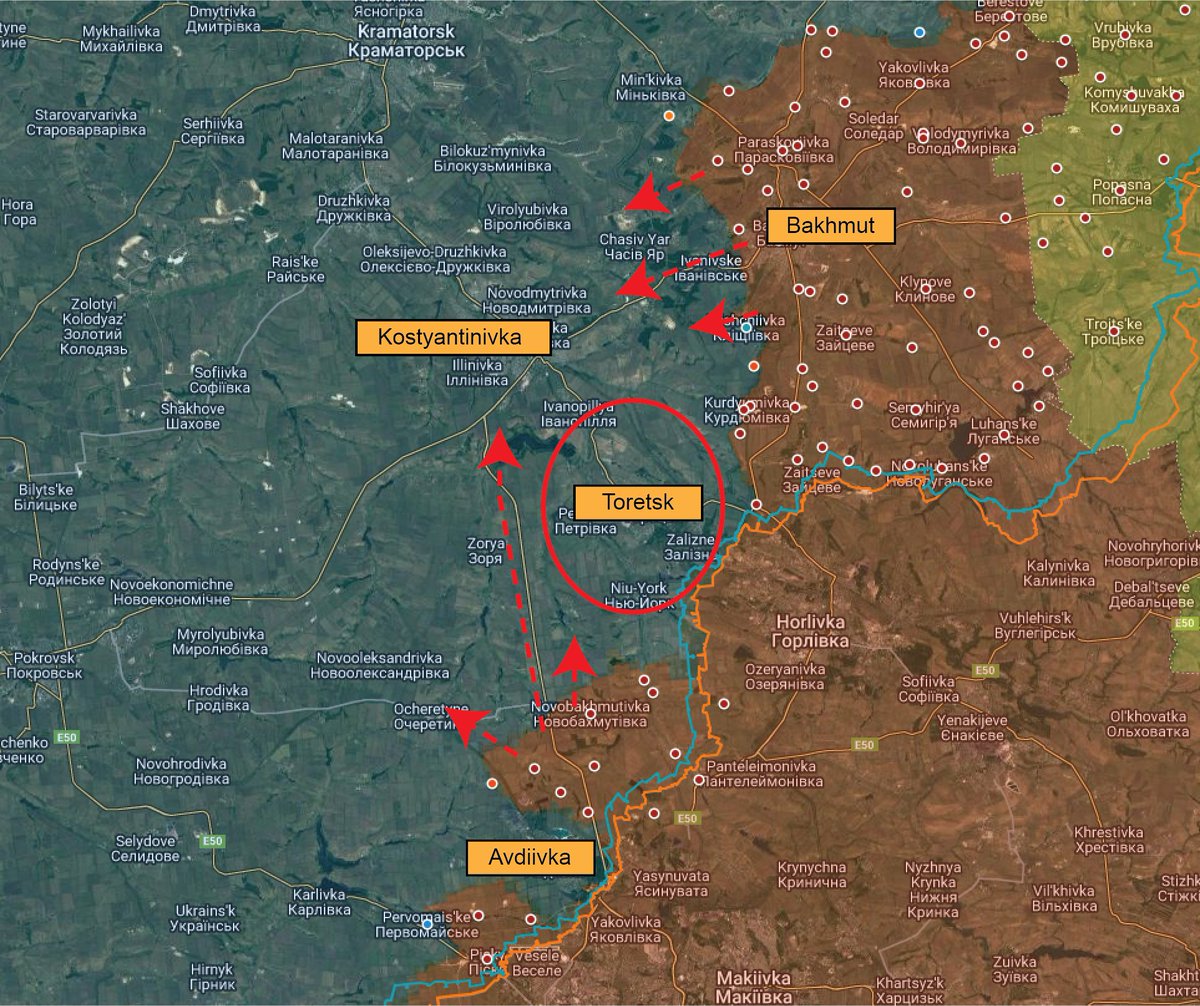 At the moment, Russia is grinding forward almost everywhere on the ...