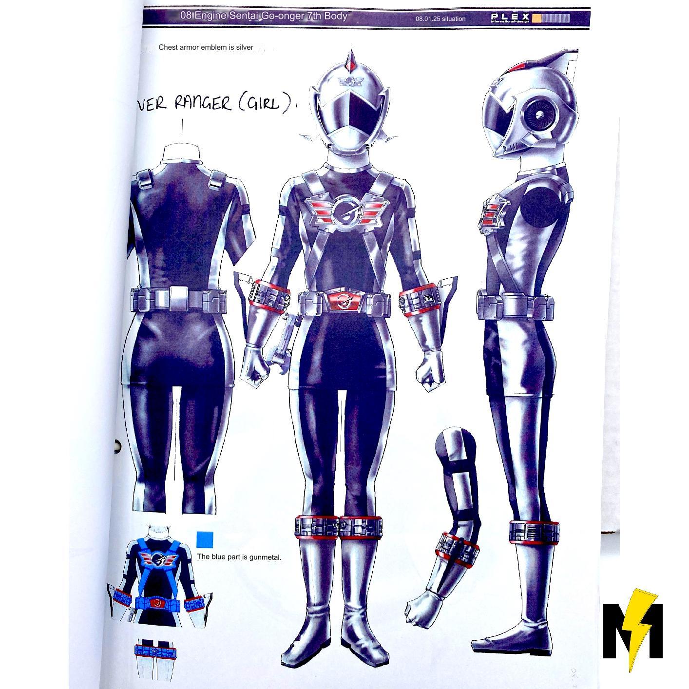 Power Rangers Rpm Silver Ranger