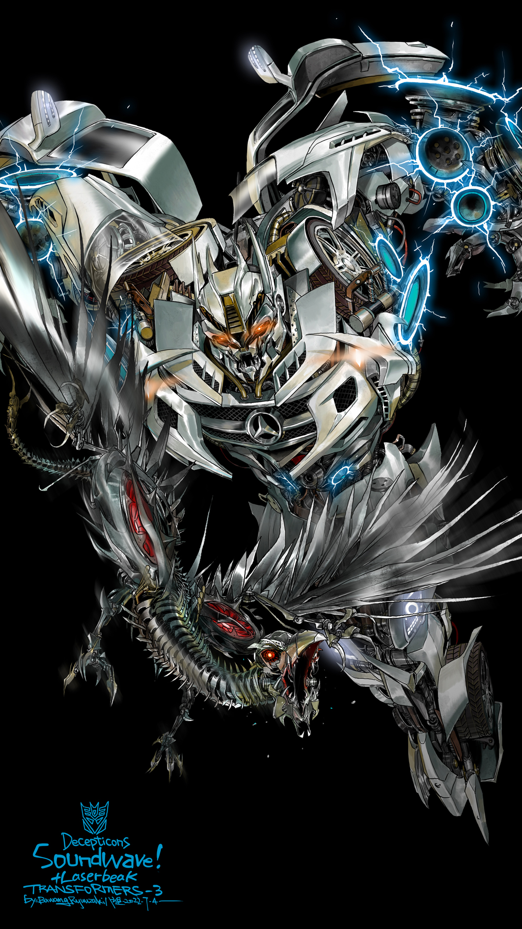 Transformers Dark Of The Moon Decepticons Soundwave