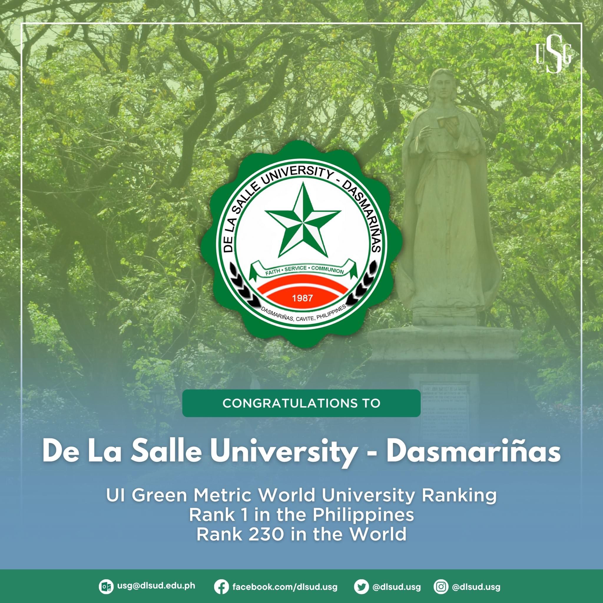De La Salle University Dasmarinas Logo De La Salle