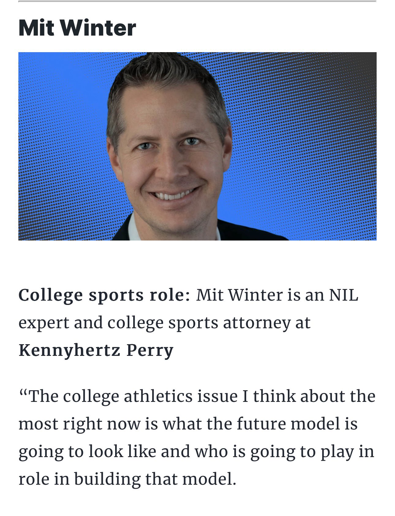 Mit College Athletics