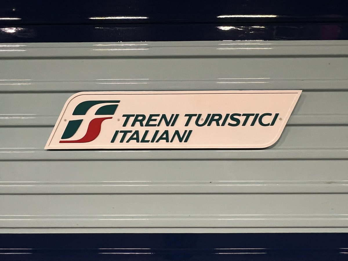 🇮🇹 Italy’s inaugural Treni Turistici Italiani train has left Roma # ...
