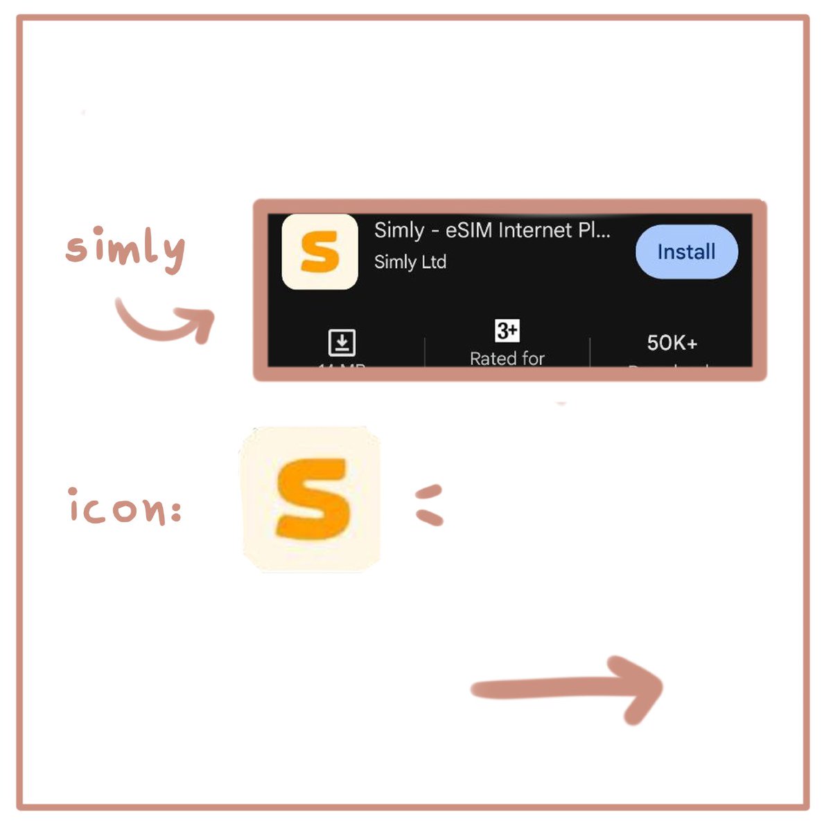 A simple infographic on how to buy esim for palestine through simly! # ...
