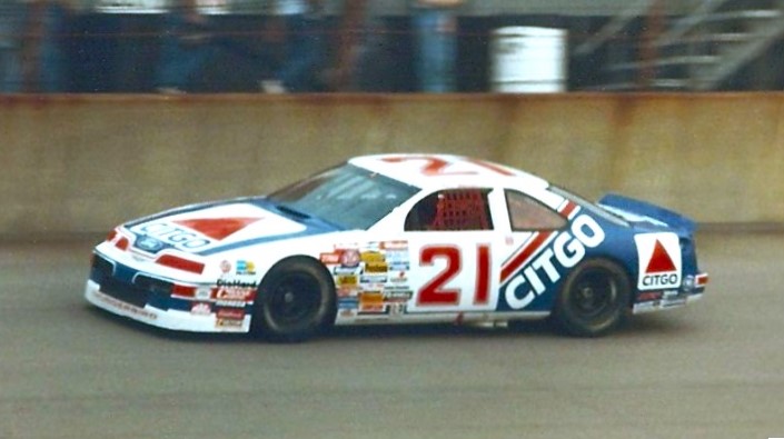 Neil Bonnett 1989 1987 DAYTONA 400 8×10 NASCAR PHOTO #3 DALE