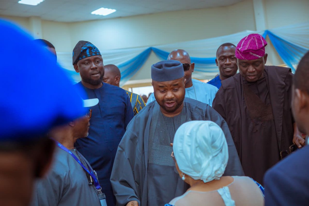Governor Dapo Abiodun Deputy Governor Of Oyo State Representing