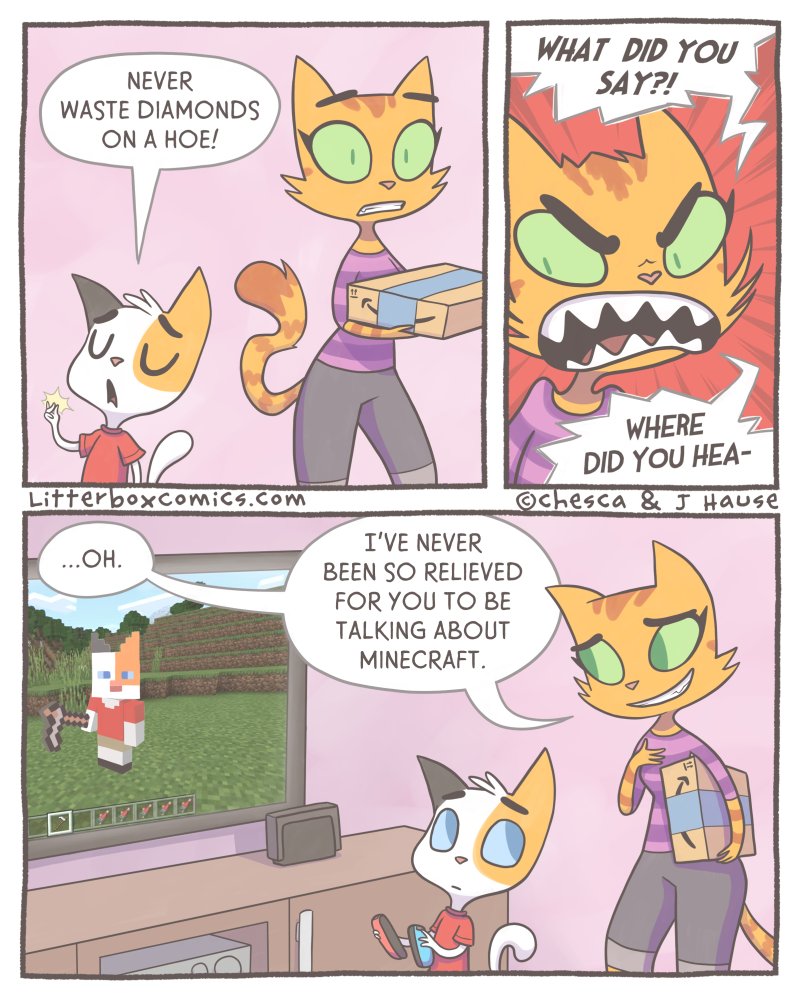 Diamonds Minecraft Comic By Minecraft: Open World-Into The Nether TPB