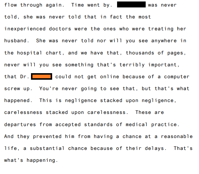 Reading this malpractice case, part 2: expert witness statements and ...