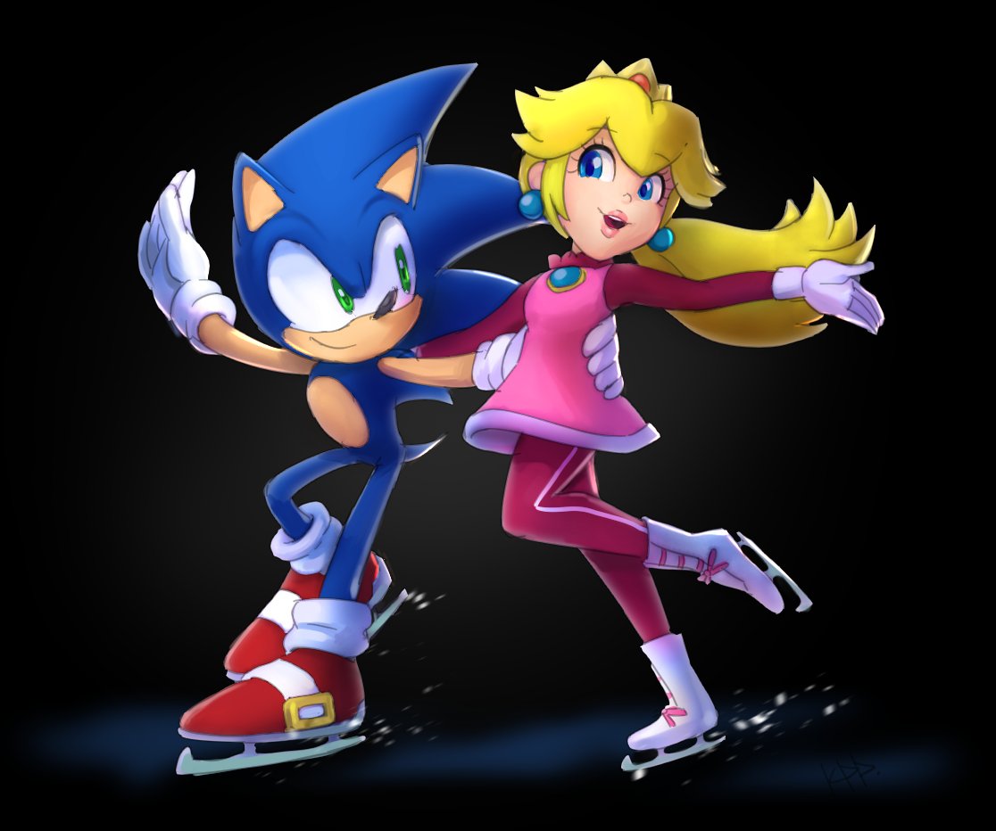 Princess Peach And Sonic In Bed Princess Peach Mario Bros. Princess