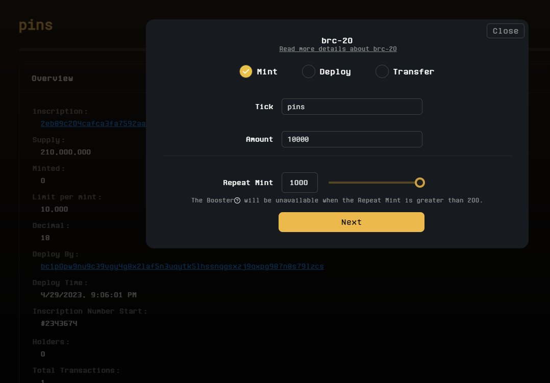 BRC-20 tokens are mooning: $mice +2000% $cats +1900 $Sqts +1700% Too lazy to figure out how to ...