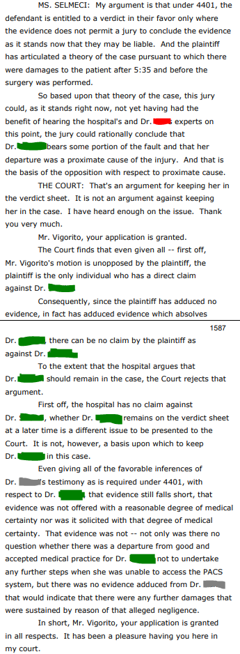 Reading this malpractice case, part 2: expert witness statements and ...