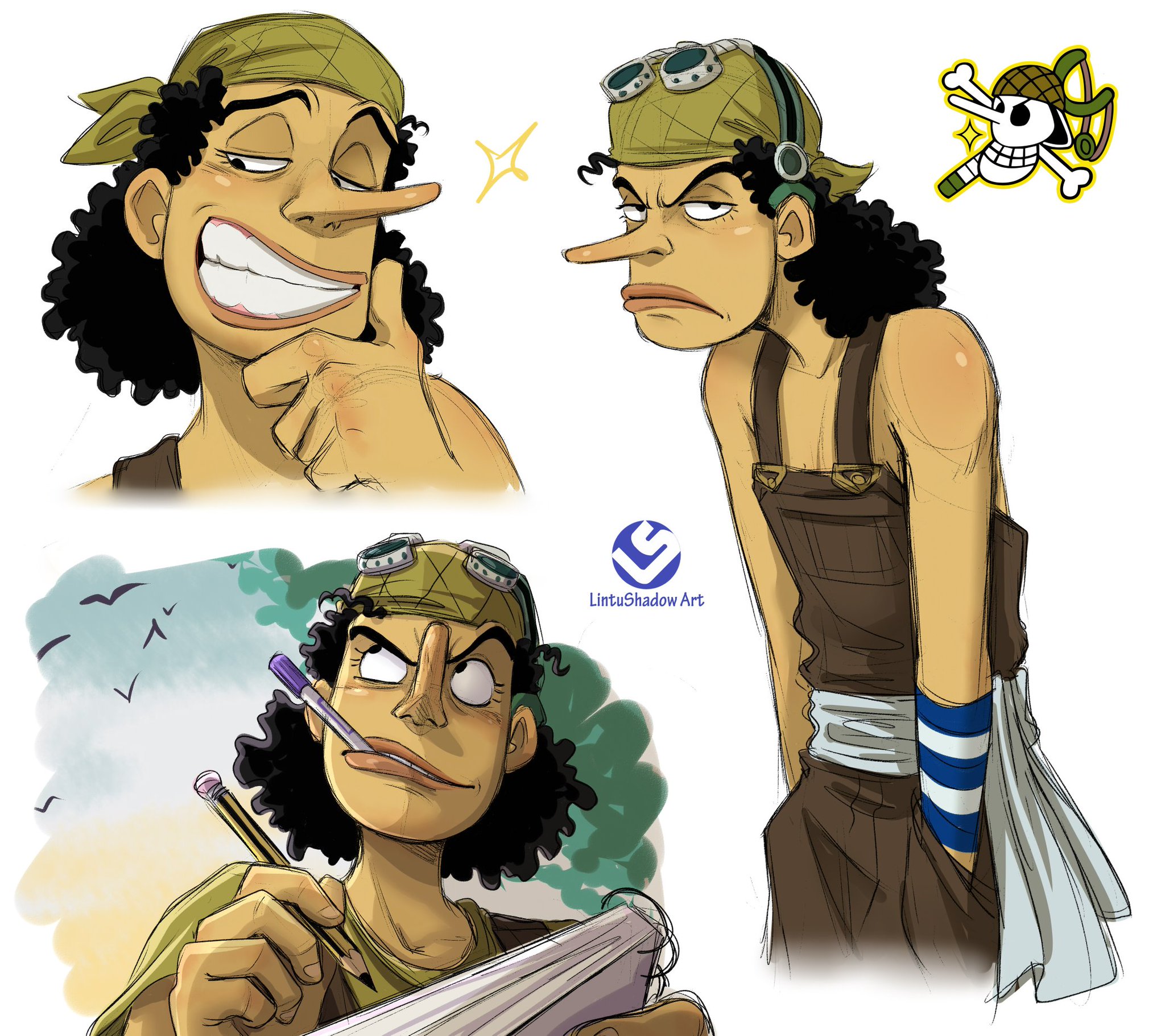 Usopp Domhan Nua Usopp/History | One Piece Wiki | Fandom