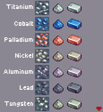 Tungsten Ore Minecraft