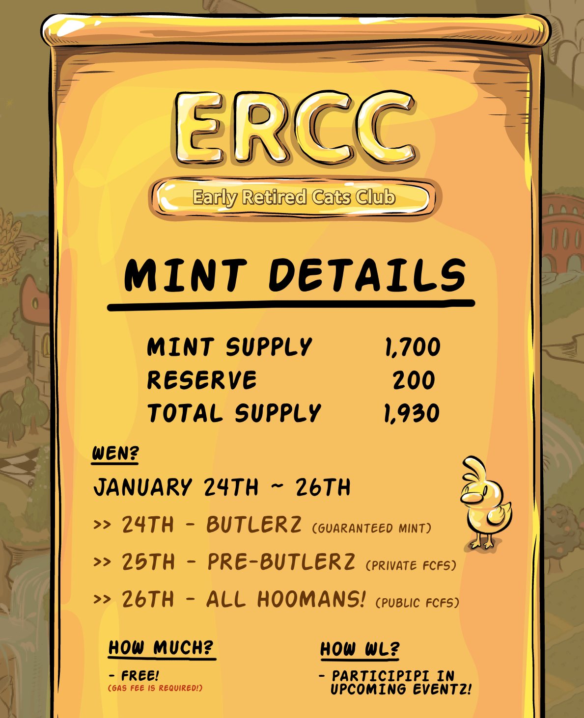 DG x ERCC Free mint WL | OtakuLabs | Alphabot - Alpha Made Easy