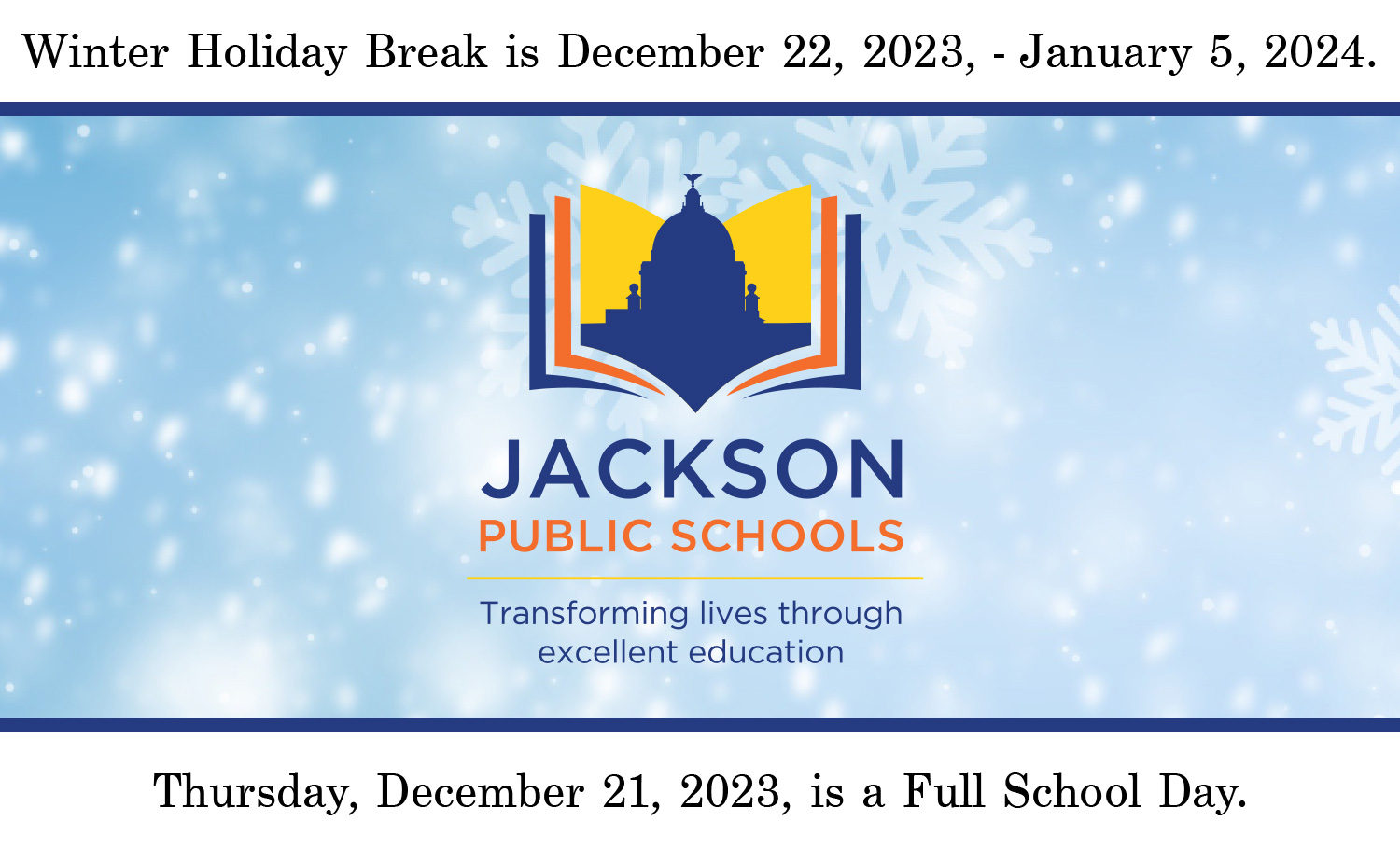 Jackson Public Schools Logo Jackson Public Schools / Homepage