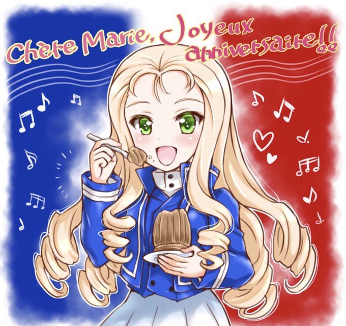 「marie (girls und panzer) skirt」Fan Art(Latest)