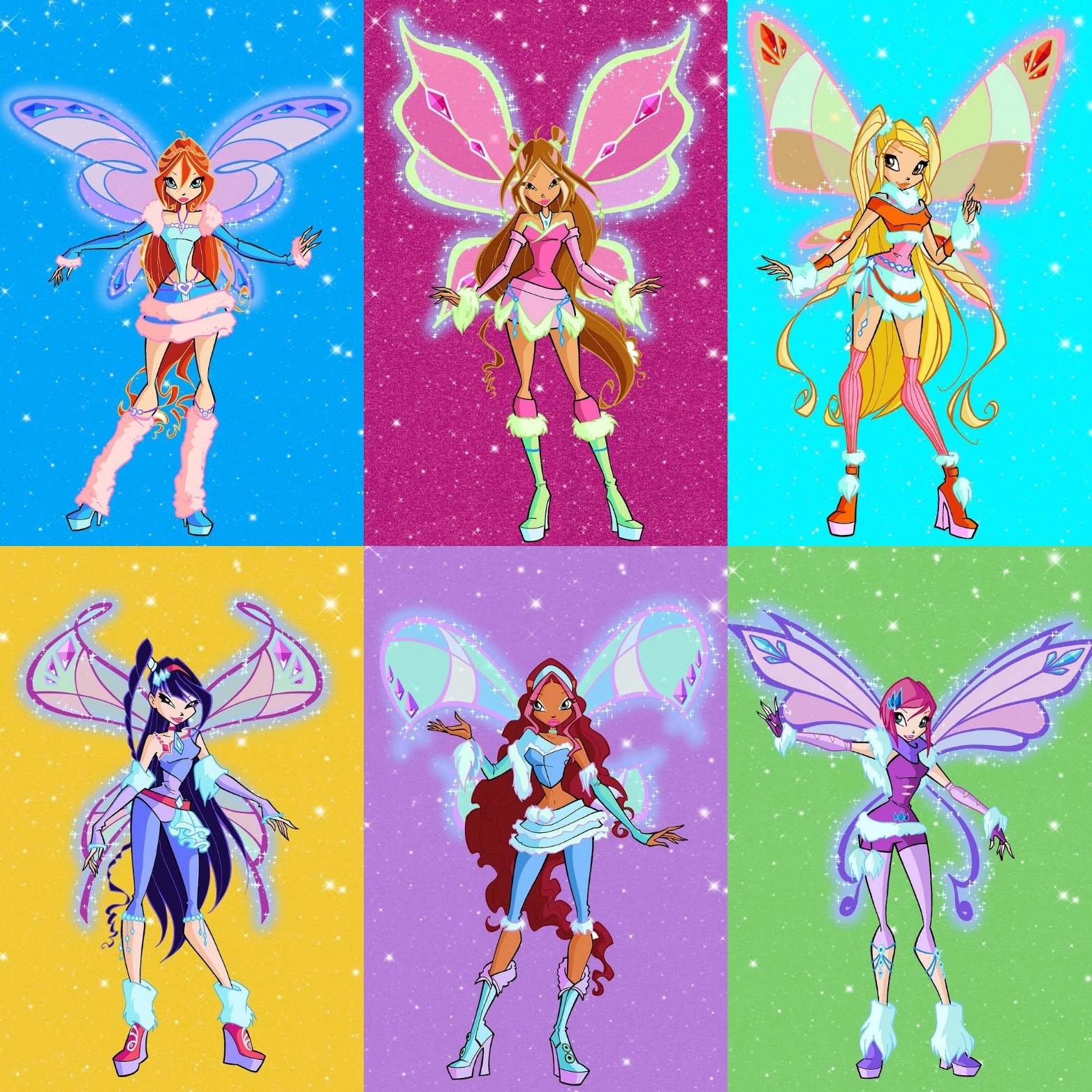Winx Club Bloom Sophix Wings Here's Melody's Believix, Sophix And